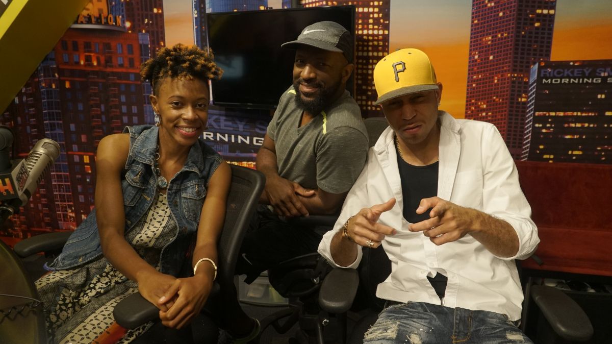 Rita Brent Co-Hosts “The Rickey Smiley Morning Show” [EXCLUSIVE PHOTOS ...