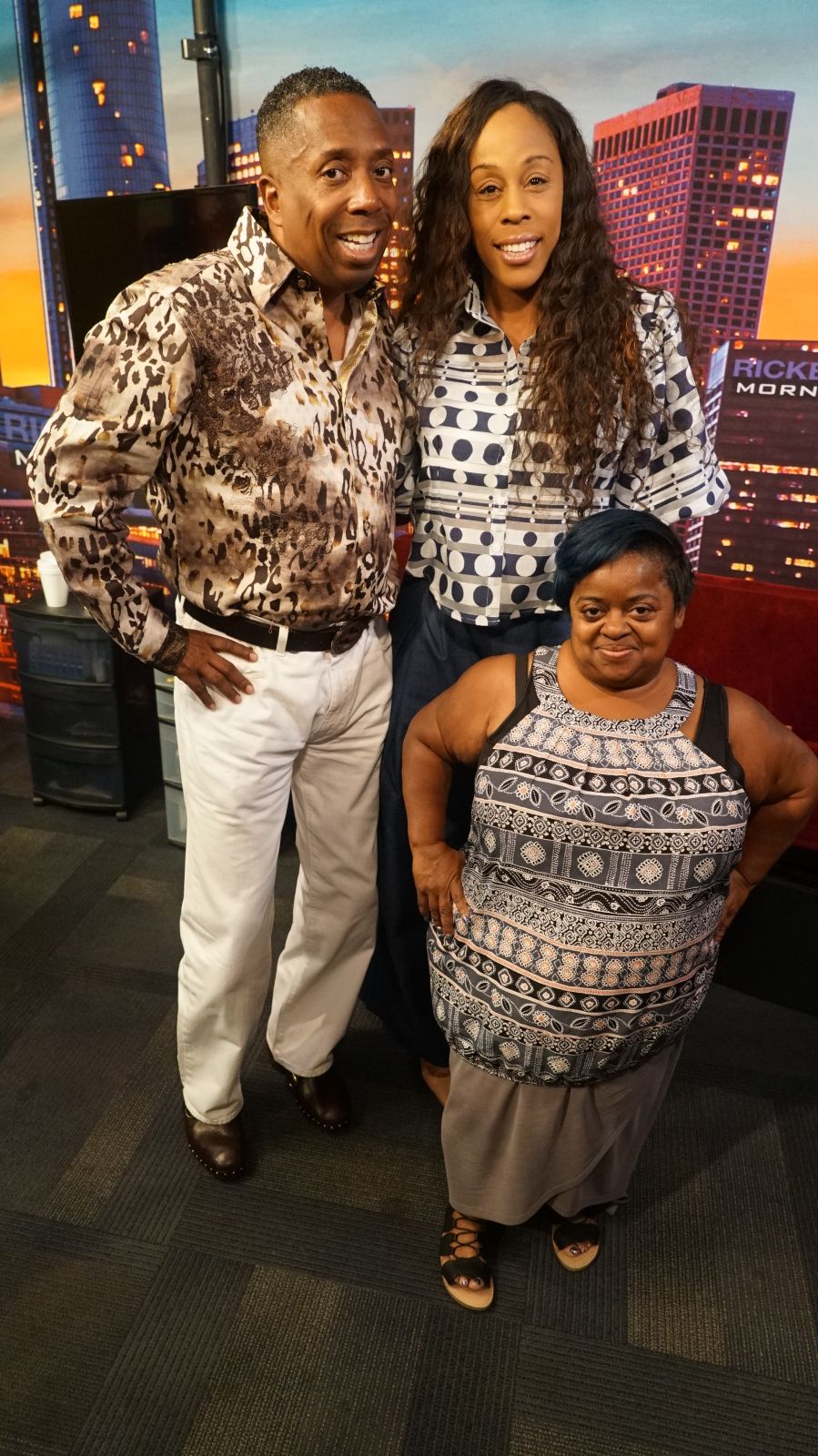 Dianna ‘Coach D’ Williams Visits The Rickey Smiley Morning Show [PHOTOS ...