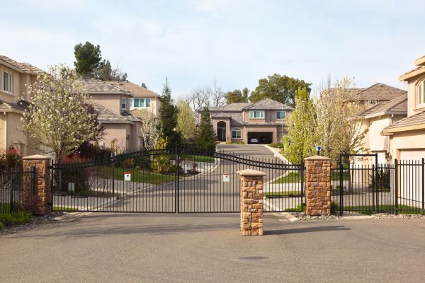 Retired Man Builds Gated Compound For His Family To Live In