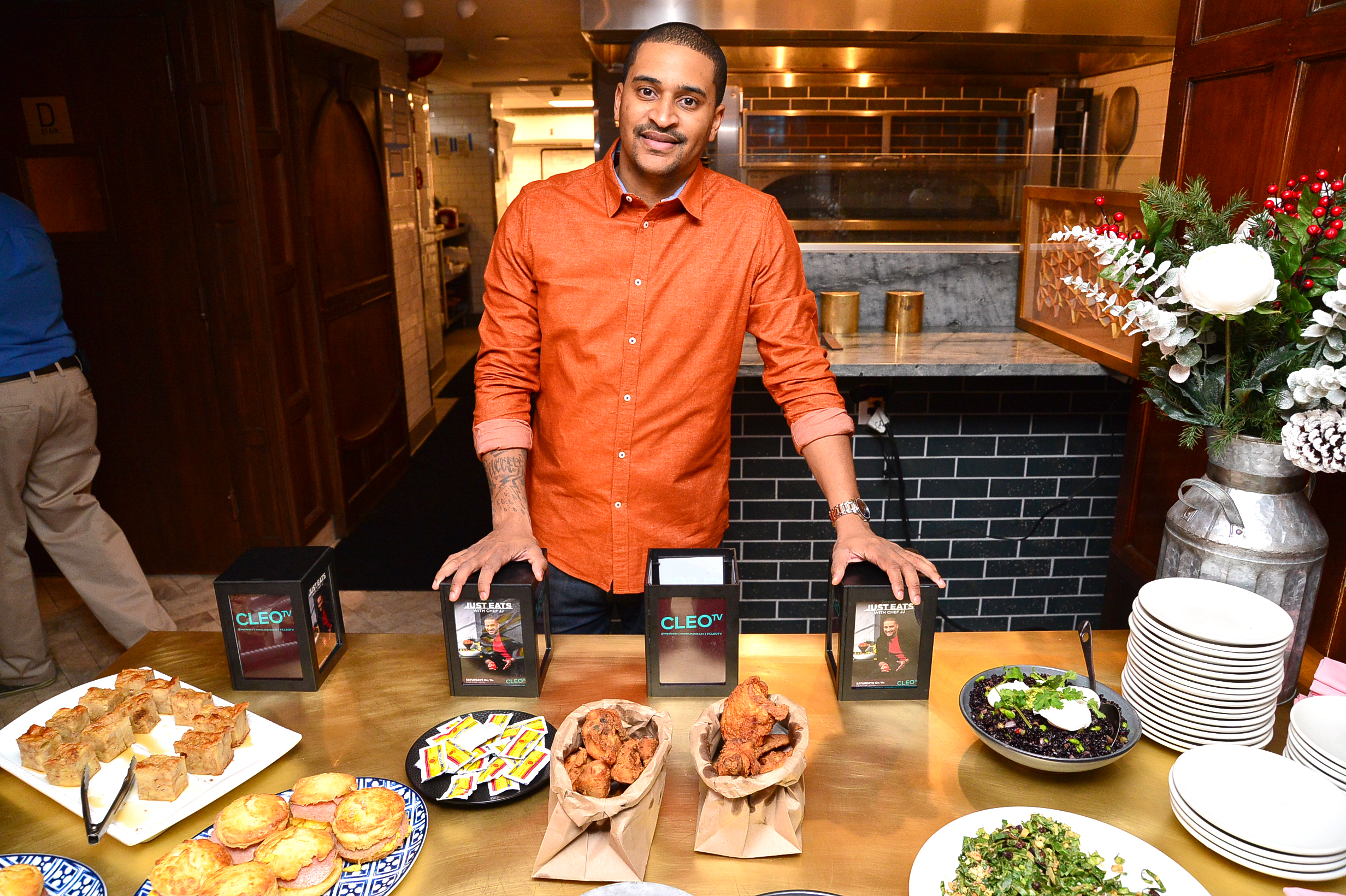 TV One Hosts Premiere Of Cleo TV's 'Just Eats' With Chef JJ Series ...