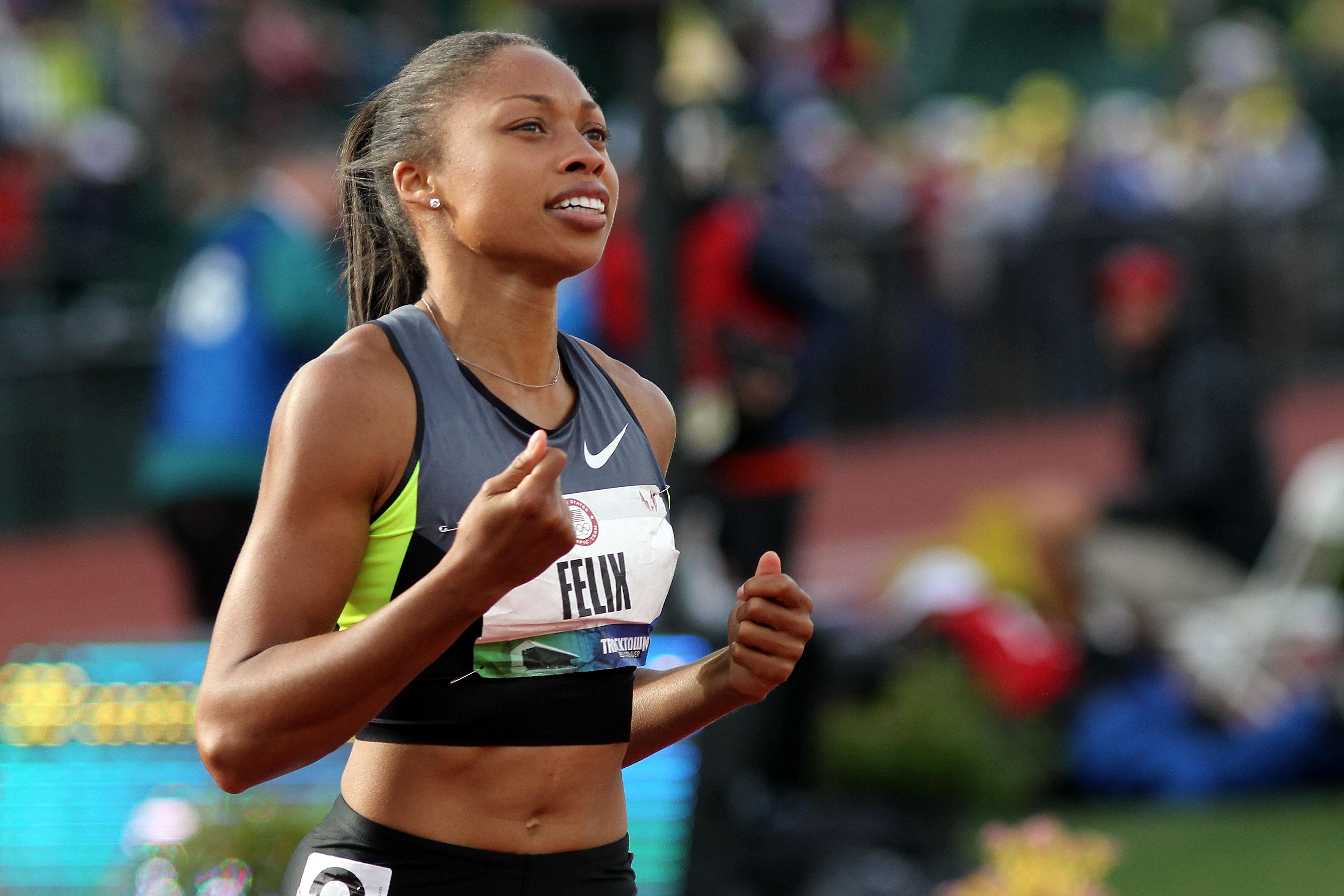 Allyson Felix Breaks Usain Bolt’s Record 10 Months After Giving Birth